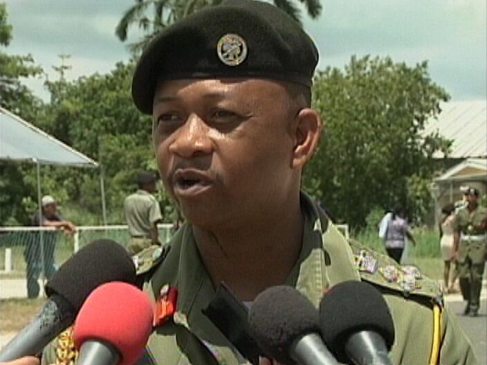 B.D.F. Commander Gives Update on Norman Rodriguez | News 5 Belize Archive