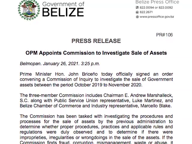 Members of Public Service Commission Refuse to Resign | News 5 Belize ...
