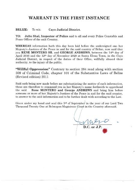 Warrant Issued for Former Government Minister: Attorney Says He is Out ...