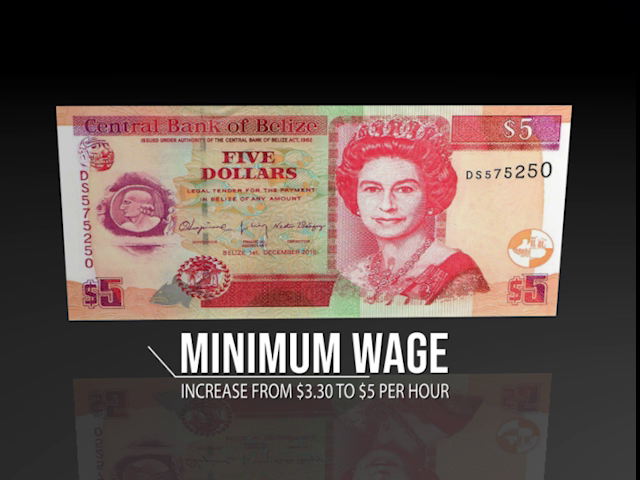 Tourism Minister Weighs in on Proposed Minimum Wage | News 5 Belize Archive